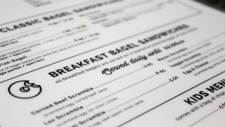 51 Restaurant Menu Design Examples for Inspiration
