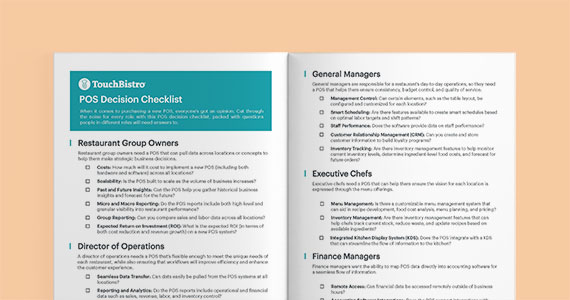 How to Choose a POS System for Restaurants (Free Checklist)