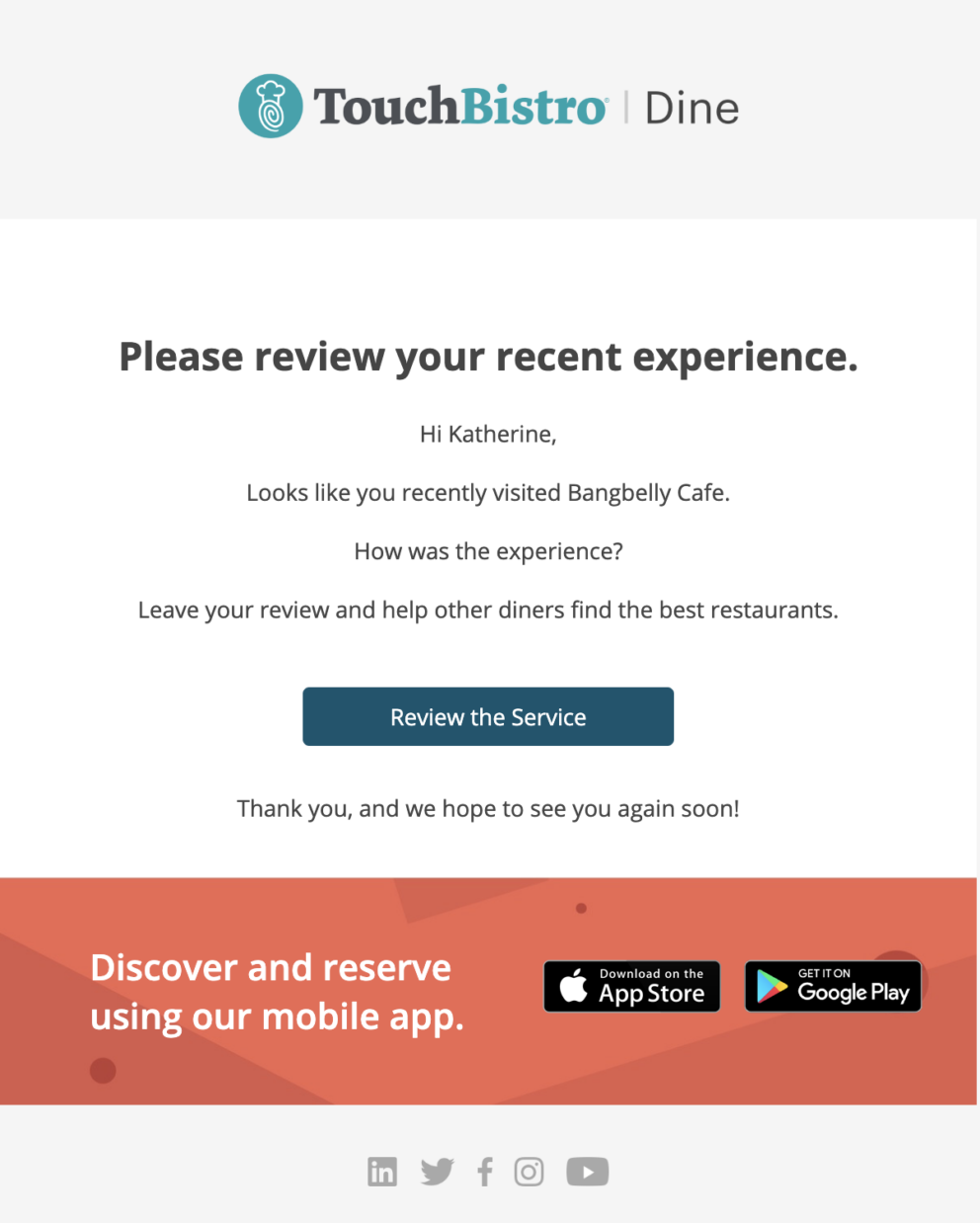 5 Automated Restaurant Emails and Examples