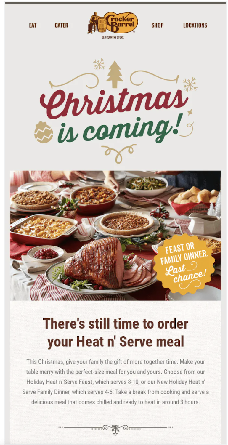 13 Restaurant Email Examples for Marketing Inspiration